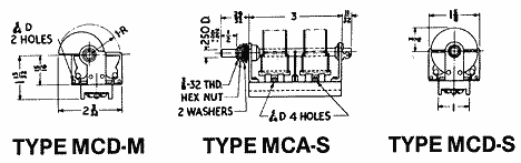 TYPES MC, MCA, and MCD – Schematic – Cardwell Condenser